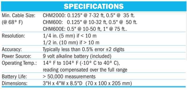 Cable Height Meters by Megger | Cable Wire Test Equipment