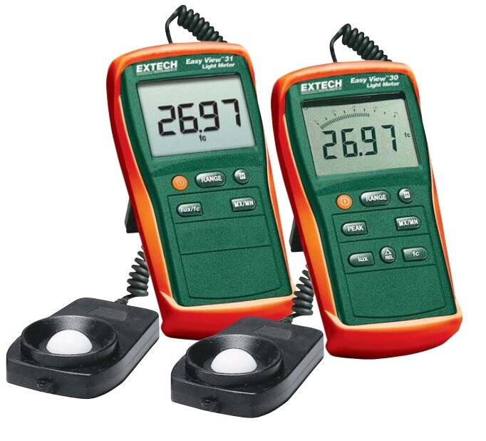 Extech Wide Range Light Meter | High Intensity Light Measurement