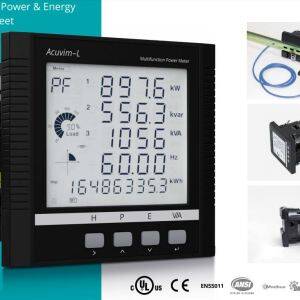 Multifunction Power & Energy Meter - Acuvim L - Accuenergy | Weschler ...